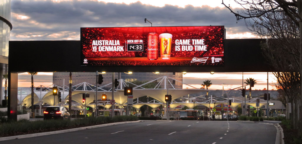 Budweiser World Cup 2018 oOh! Budweiser Countdown - NRG Advertising I ...